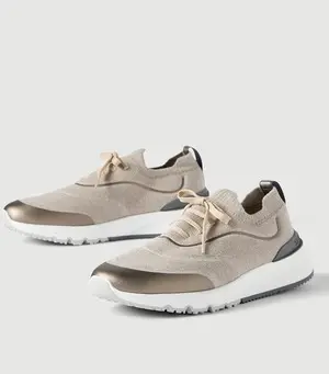 Brunello Cucinelli Technical Cotton Sneakers