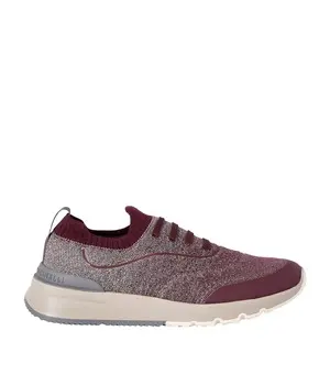 Brunello Cucinelli Technical Cotton Sneakers - Red