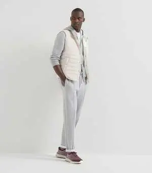 Brunello Cucinelli Technical Cotton Sneakers