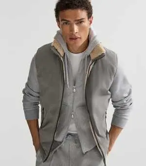 Brunello Cucinelli Waxed Techno Down-filled Gilet