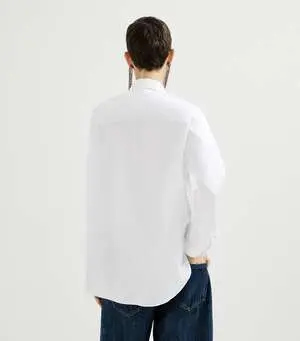Brunello Cucinelli Stretch-cotton Poplin Monili Shirt