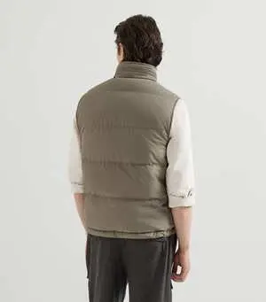 Brunello Cucinelli Quilted Packable Hood Gilet