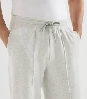 Brunello Cucinelli Cashmere-blend Double-knit Sweatpants