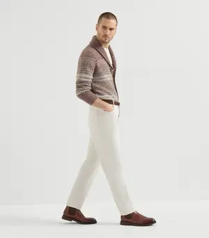 Brunello Cucinelli Cotton Denim Five-pocket Trousers