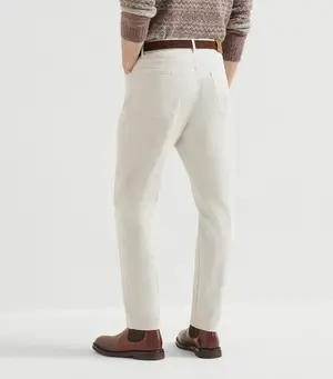 Brunello Cucinelli Cotton Denim Five-pocket Trousers