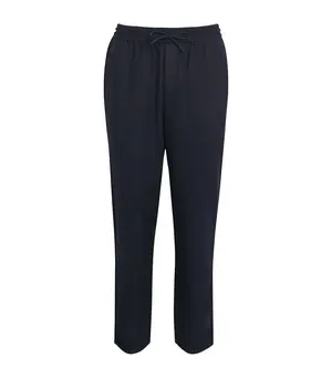 Sease Stretch Virgin Wool Drawstring Trousers
