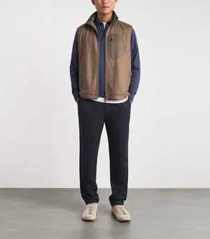 Sease Stretch Virgin Wool Drawstring Trousers