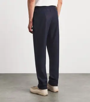 Sease Stretch Virgin Wool Drawstring Trousers