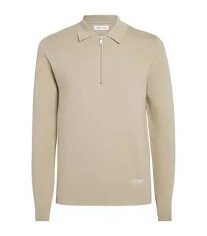 SAMSØE SAMSØE Zip-up Polo Sweater