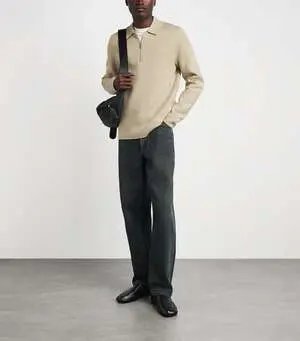 SAMSØE SAMSØE Zip-up Polo Sweater