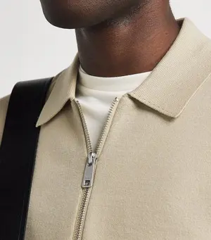 SAMSØE SAMSØE Zip-up Polo Sweater