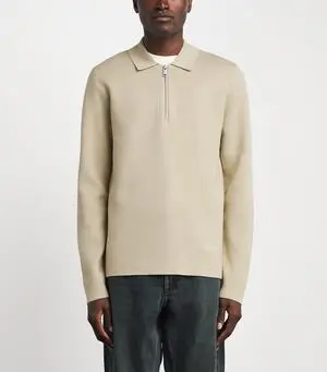 SAMSØE SAMSØE Zip-up Polo Sweater
