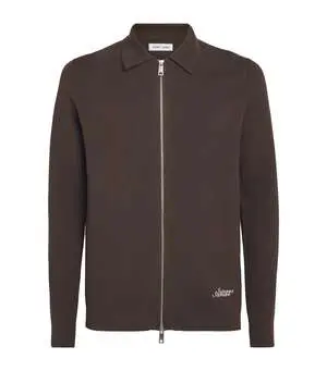 SAMSØE SAMSØE Zip-up Polo Sweater