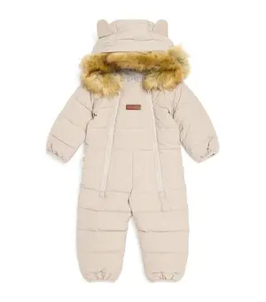 TOASTIE Faux Fur-trimmed Cloud Ski Suit