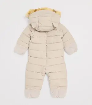 TOASTIE Faux Fur-trimmed Cloud Ski Suit