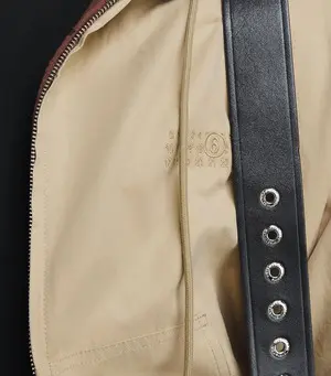MAISON MARGIELA Reversible Hoodie Bomber Jacket