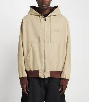 MAISON MARGIELA Reversible Hoodie Bomber Jacket