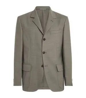Corneliani Virgin Wool Jacket - Green