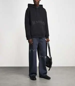 MAISON MARGIELA Oversized Logo Hoodie