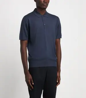Corneliani Wool Polo Shirt