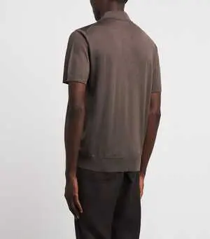 Corneliani Wool Polo Shirt