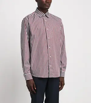 Eton Organic Cotton Bengal Stripe Shirt