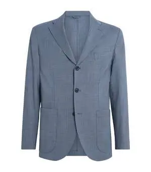 Eton Lana Tech Blazer - Blue