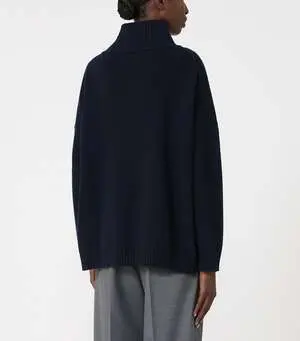 Max Mara Virgin Wool High-neck Sweater