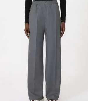 Max Mara Virgin Wool-blend Trousers