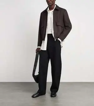 Barena Venezia Wool-blend Tailored Bomber Jacket