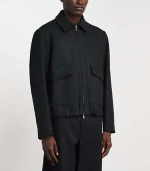 Barena Venezia Wool-blend Tailored Bomber Jacket
