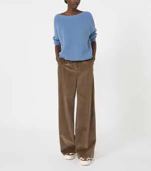 Max Mara Ribbed Round-neck Sweater