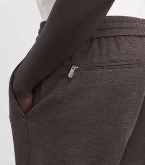 Marco Pescarolo Cashmere-blend Drawstring Trousers