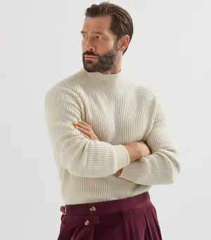 Brunello Cucinelli Cashmere High-neck Sweater