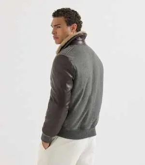 Brunello Cucinelli Cashmere Bomber Jacket