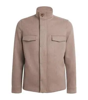 Marco Pescarolo Stretch Cashmere Field Jacket