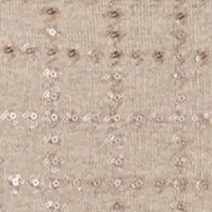 Brunello Cucinelli Cashmere Sequin Check Knit T-shirt