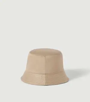 Brunello Cucinelli Cotton-linen Reversible Bucket Hat