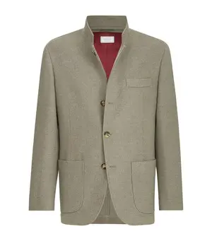 Brunello Cucinelli Cashmere Water-resistant Coat - Green