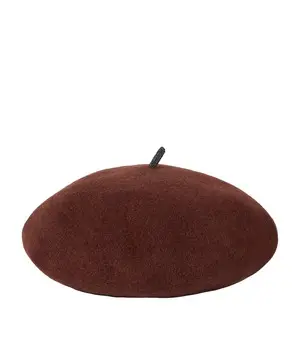 Brunello Cucinelli Wool Beret - Red