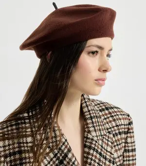 Brunello Cucinelli Wool Beret