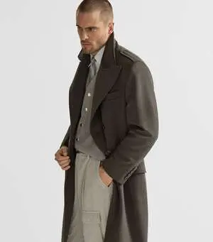 Brunello Cucinelli Virgin Wool Water-resistant Coat