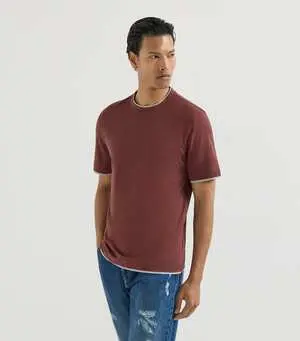 Brunello Cucinelli Cotton Faux-layer T-shirt
