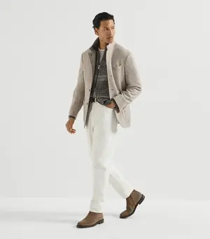 Brunello Cucinelli Cotton Faux-layer T-shirt - Grey