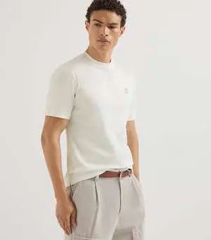 Brunello Cucinelli Cotton Logo T-shirt