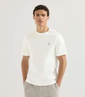 Brunello Cucinelli Cotton Logo T-shirt