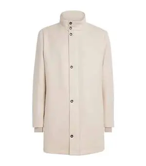 Colombo Cashmere Overcoat - Beige