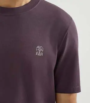 Brunello Cucinelli Cotton Logo T-shirt
