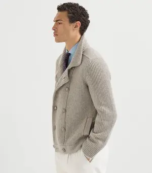 Brunello Cucinelli Cashmere Double-breasted Cardigan