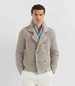 Brunello Cucinelli Cashmere Double-breasted Cardigan